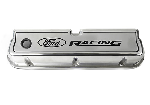 FORD RACING LOGO DIE-CAST VALVE COVERS POLISHED | Accessories | Ford.com