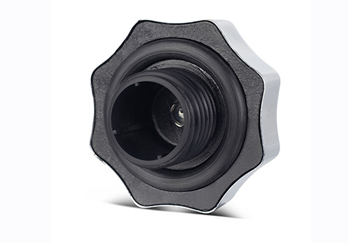 FORD OVAL LOGO OIL FILL CAP: SCREW IN TYPE; CHROME FINISH | Accessories | Ford.com