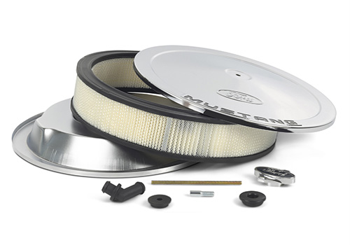 AIR CLEANER KIT: CHROME, FORD MUSTANG EMBLEM | Accessories | Ford.com