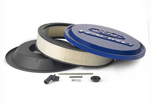 FORD RACING SLANT EDGE AIR CLEANER BLUE | Accessories | Ford.com