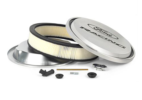 FORD RACING SLANT EDGE AIR CLEANER POLISHED | Accessories | Ford.com