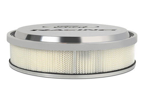 FORD RACING SLANT EDGE AIR CLEANER POLISHED | Accessories | Ford.com
