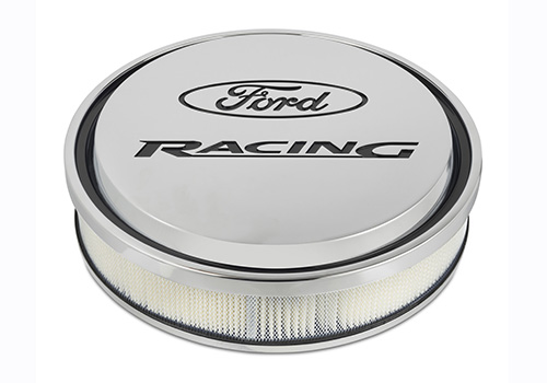 FORD RACING SLANT EDGE AIR CLEANER CHROME | Accessories | Ford.com