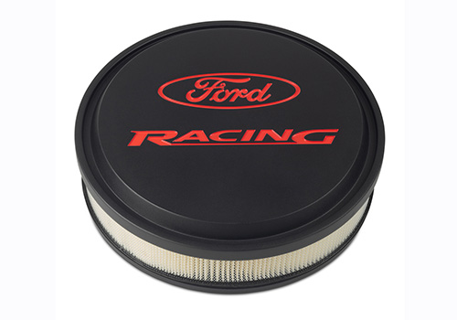 FORD RACING SLANT EDGE AIR CLEANER BLACK/RED | Accessories | Ford.com