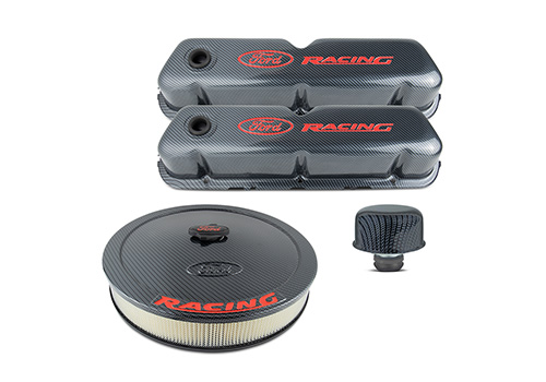 FORD RACING COMPLETE DRESS UP KIT, CARBON FIBER STYLE FINISH ...