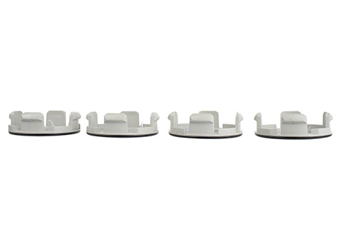 Ford Black and Chrome Wheel Center Cap Kit | Accessories | Ford.com