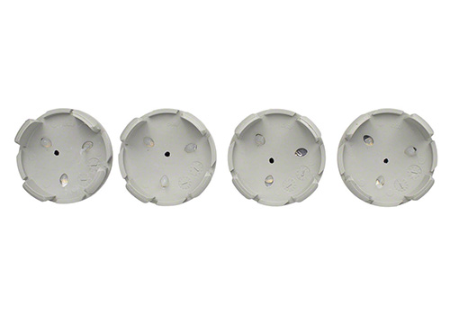 Ford Black and Chrome Wheel Center Cap Kit | Accessories | Ford.com