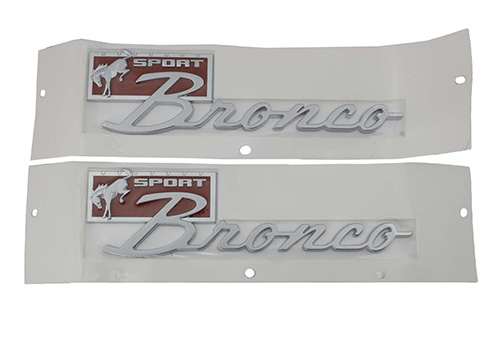 Bronco Sport Script Fender Badge Kit | Accessories | Ford.com