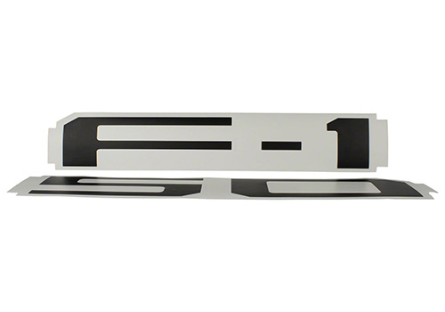 F-150 Tailgate Lettering- Black | Accessories | Ford.com