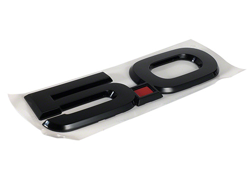 Mustang 2015-2024 5.0L Black Fender Emblems/Badges - Pair | Accessories ...