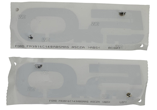 Mustang 2015-2024 5.0L Chrome Fender Emblems/Badges Pair | Accessories ...