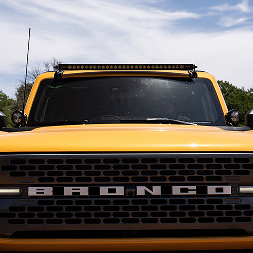 Bronco 2021-2023 RIGID® Roof Mounted Off-Road Light | Accessories ...