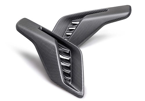 2021-2025 F-150 RAPTOR CARBON FIBER FENDER VENT SET - MATTE ...
