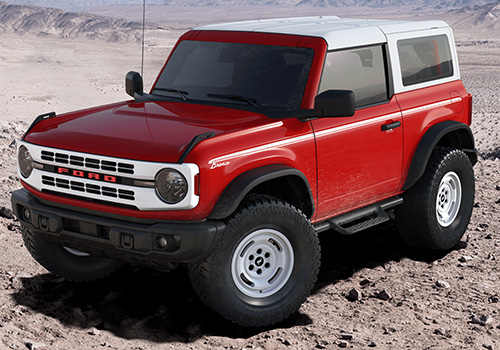 Bronco Hoop Step 2 Door | Accessories | Ford.com