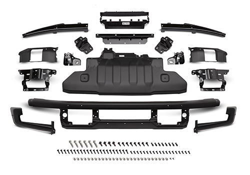 Bronco Ford Performance Heavy Duty Modular Front Bumper Kit ...