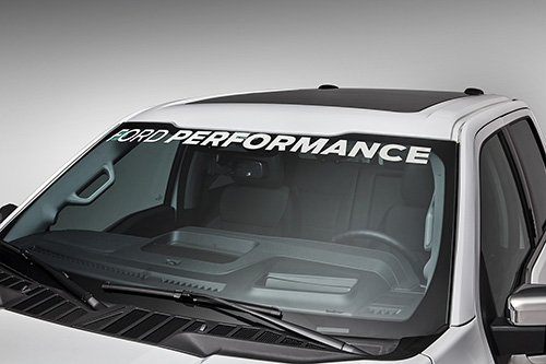 F-Series Ford Performance Windshield Banner | Accessories | Ford.com
