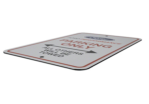 Ford Performance Parking Only Sign | Accessories | Ford.com