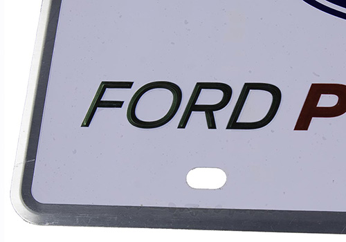 Ford Performance License Single Plate | Accessories | Ford.com