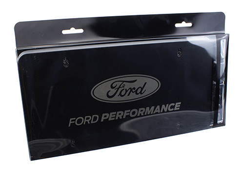 Ford Performance Black Stainless Steel Marque Plate | Accessories ...
