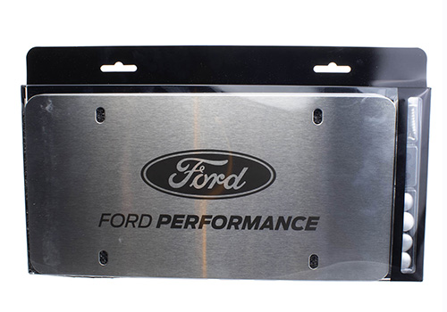 Ford Performance Stainless Steel Marque Plate | Accessories | Ford.com