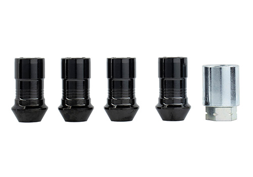 M14 X 1.5 BLACK SECURITY LUG NUT KIT OF 4 | Accessories | Ford.com