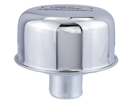 Chrome Breather Cap with Ford Racing Logo | Accessories | Ford.com
