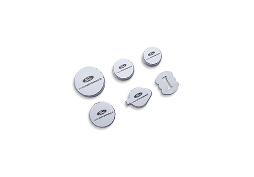 Mustang Billet Engine Cap Set with Laser Engraved Ford Performance Logo ...