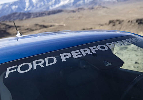 Ranger 2019-2021 Ford Performance Silver Windshield Banner ...