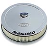 AIR CLEANER KIT: CHROME, FORD EMBLEM AND BLACK FORD RACING EMBLEM| Part ...